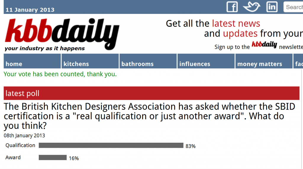 “Is SBID offering a real qualification or just another Award ...