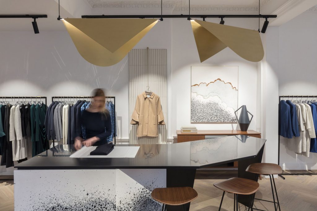 Multi-functional Retail Design for The Fold’s First Flagship Store | SBID