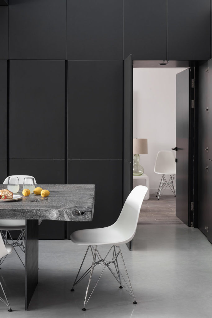 Sleek Kitchen Design Compliments Asymmetric Architecture | SBID
