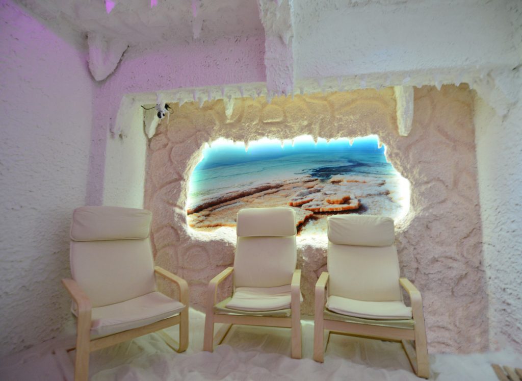 A Quirky, Halotherapy Salt Room with Artistic Vision | SBID