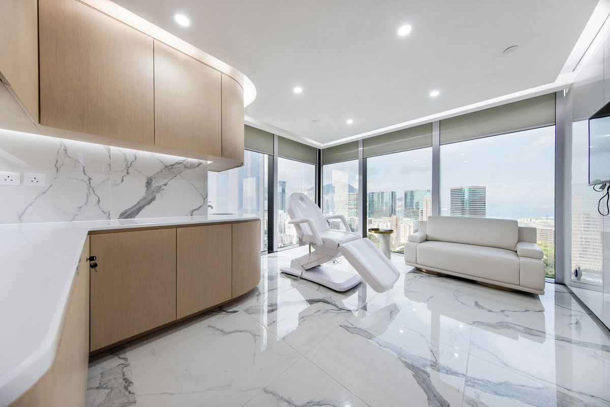 Cosmetic Centre Creates Fluidity with Soft Architectural Curves | SBID