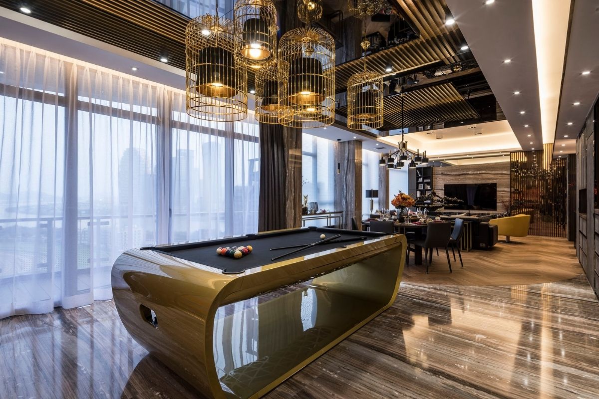Clubhouse-Style Apartment Design Achieves Luxurious Result | SBID