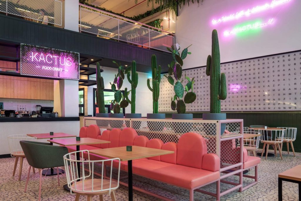 Café Design Combines a Variety of Styles for a Bright and Fun Look | SBID