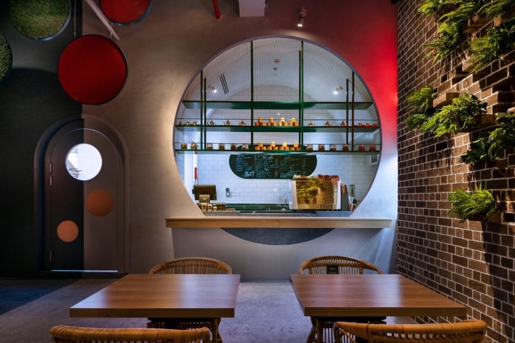 Dubai Café Splits the Design Concept to Represent Different ...