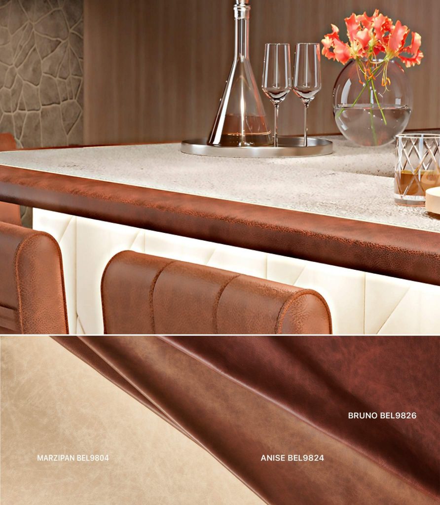 A New Collection of Distressed Italian Leather with a Scratch-Resistant ...