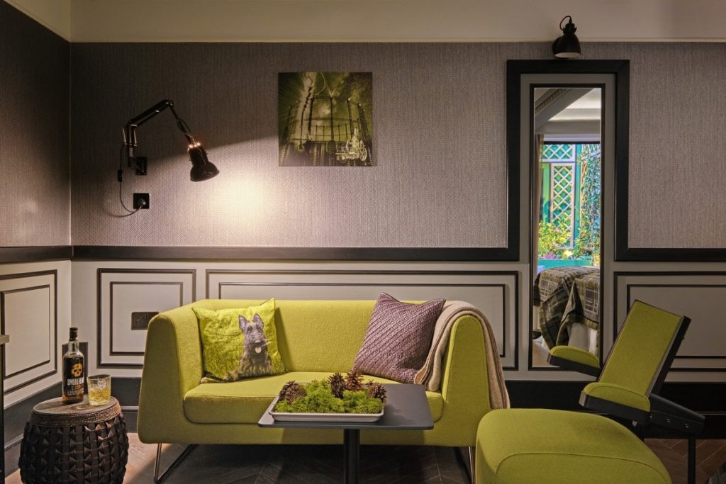 Hotel Suite Design Evokes a Narrative of a Fictitious Character | SBID