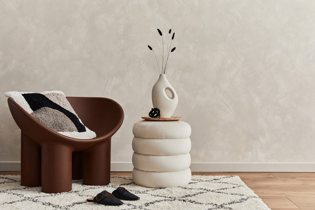 Using Textures in Minimalistic Spaces