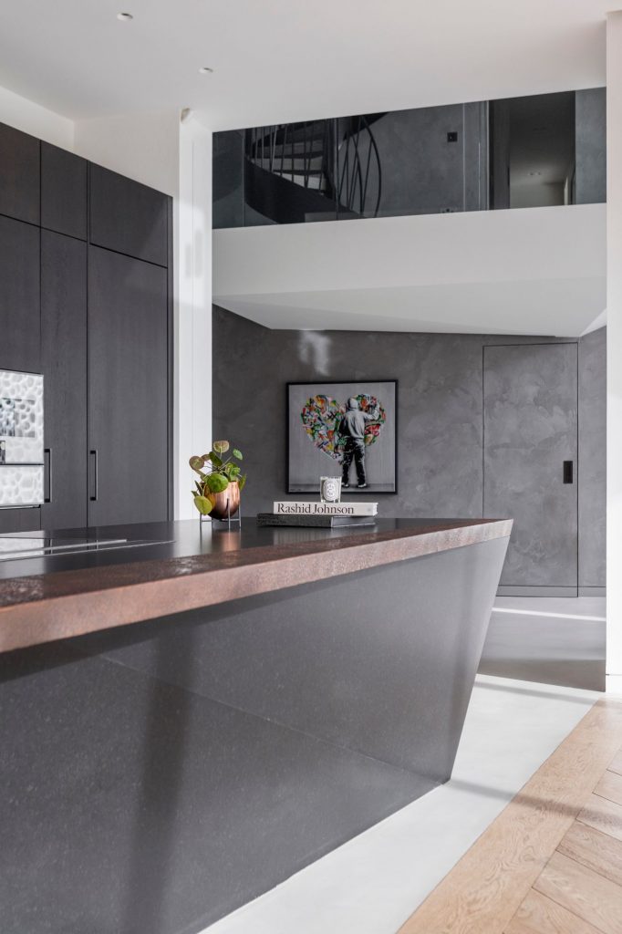 Modern Kitchen Stands as a Piece of Art in a Private Residence | SBID