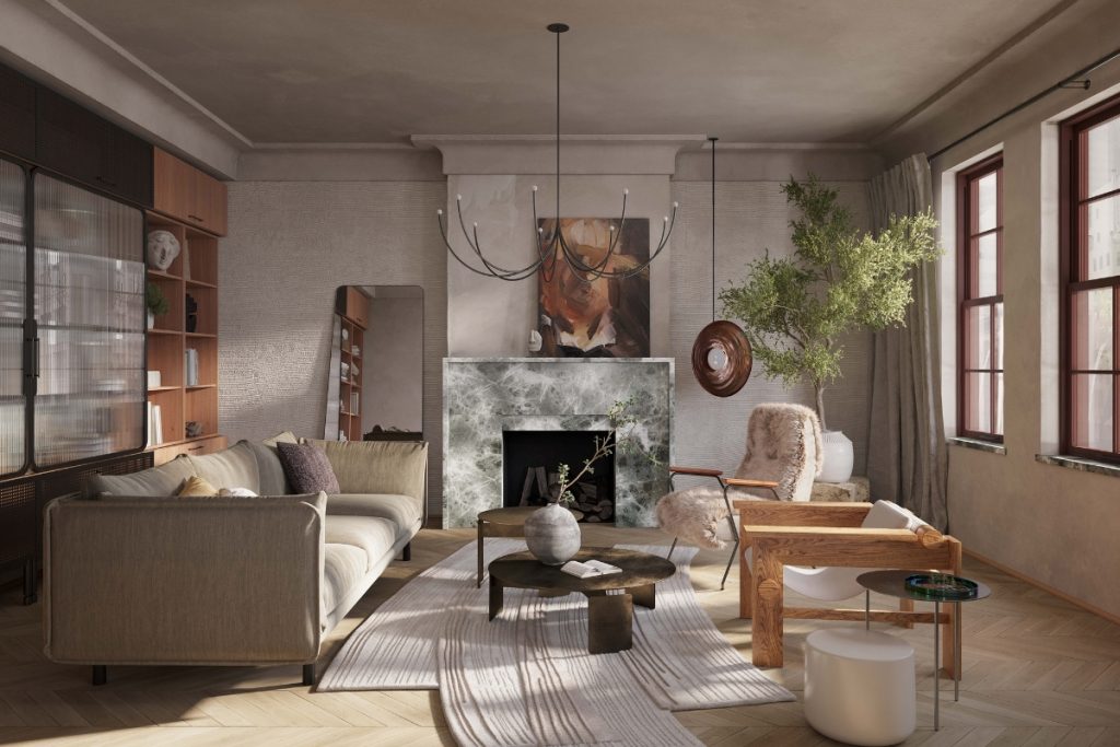 Arsight Design a Rustic Apartment With Urban Elements | SBID