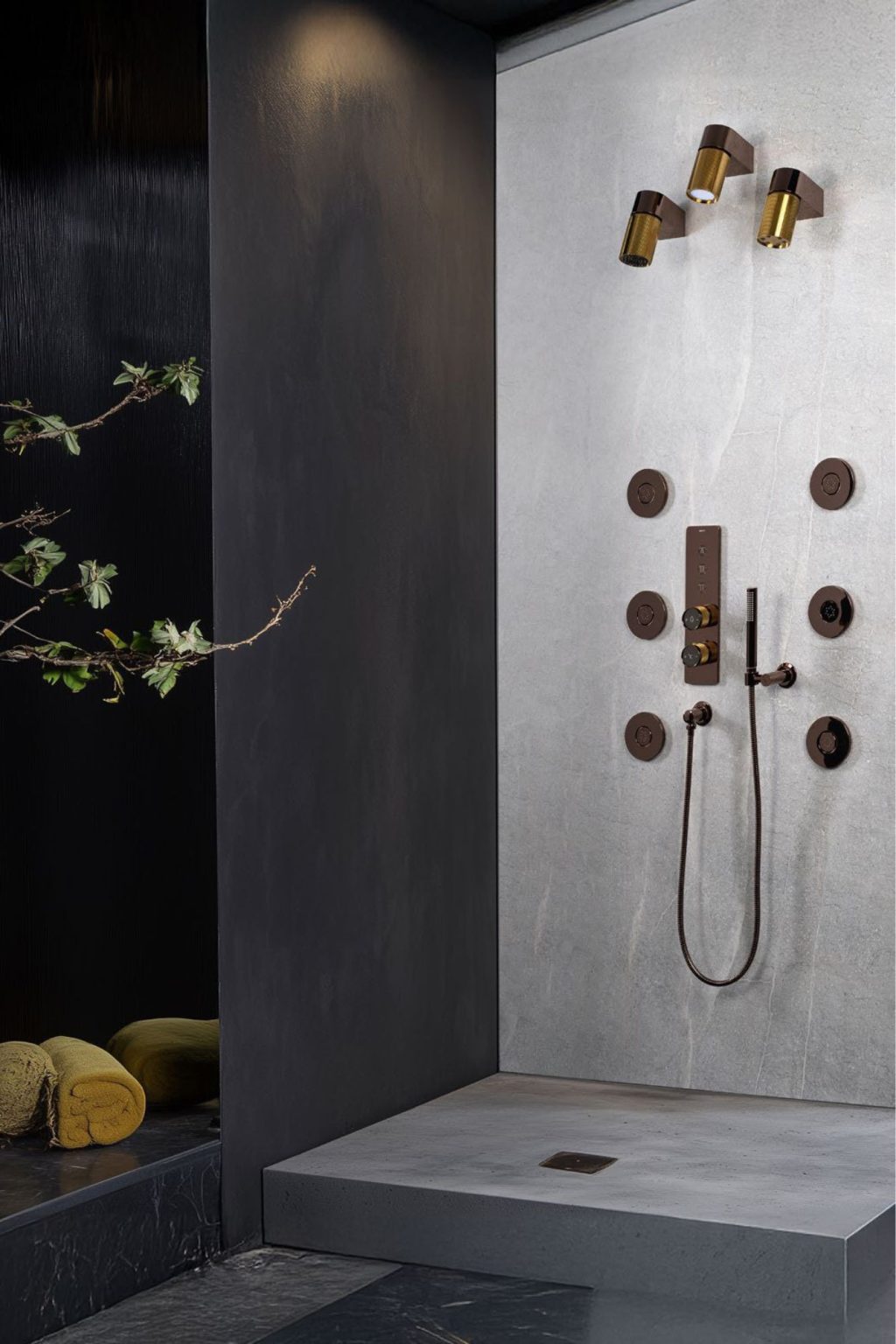 GRAFF Bespoke Wellness: The Riva Wall Mount Shower | SBID